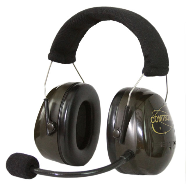 Aircraft headsets from Comtronics